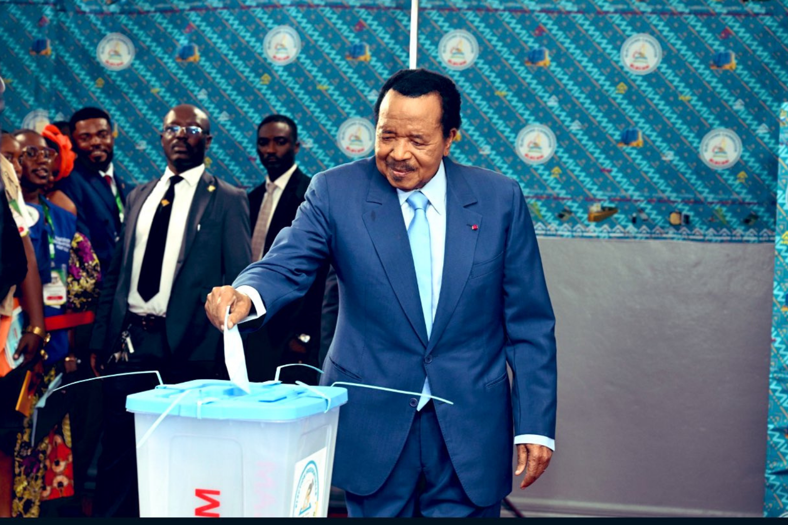 Cameroon Votes as President Paul Biya Seeks to Extend His 42-Year Rule ...